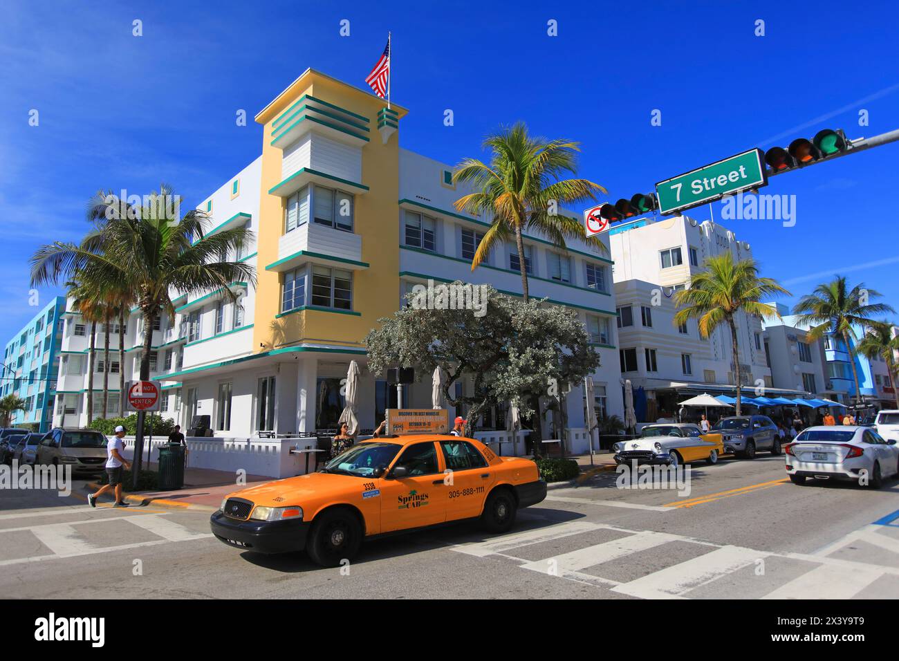 Miami florida taxi cab car hi-res stock photography and images - Alamy