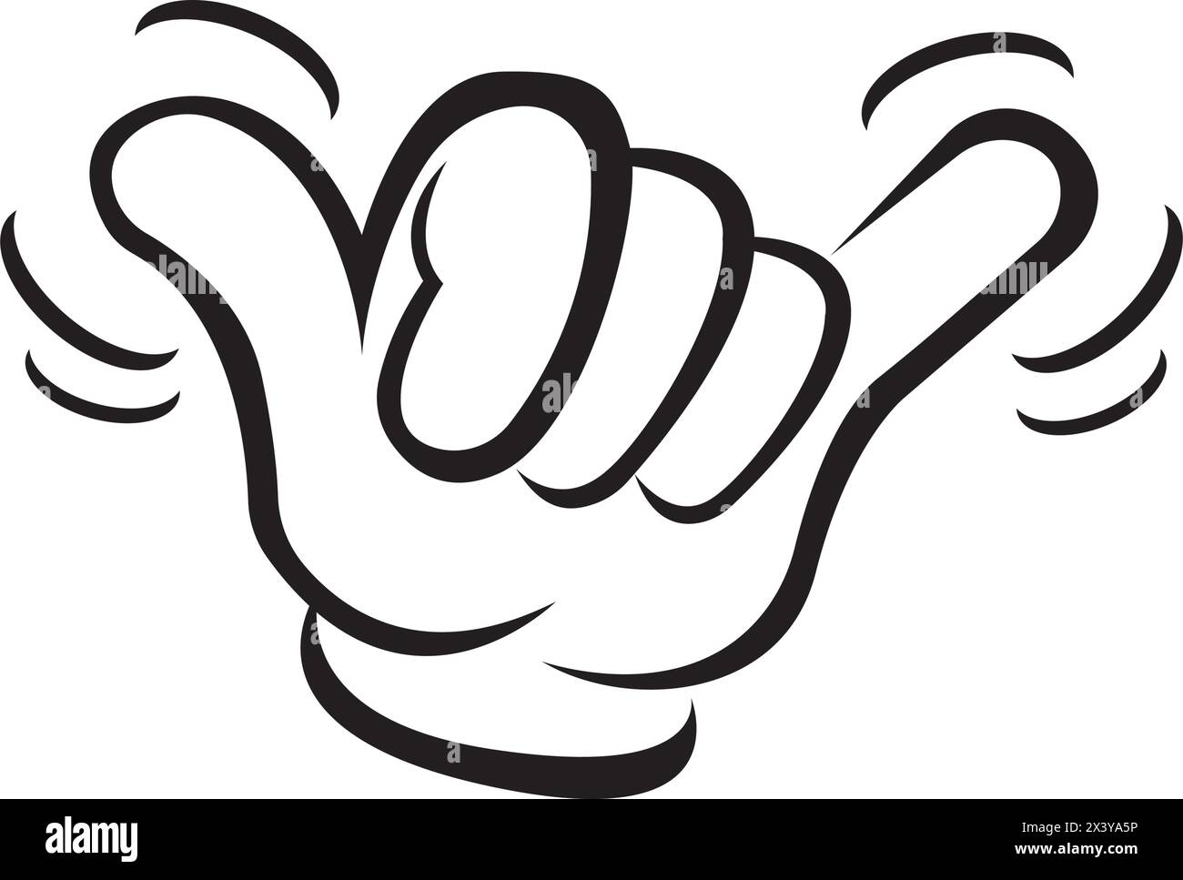 Shaka hands icon logo, vector design illustration Stock Vector Image ...