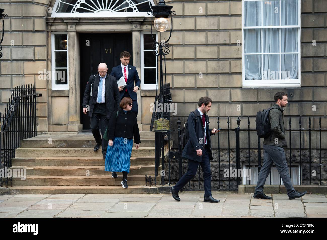 Edinburgh, Scotland, UK. 29th Apr, 2024. PICTURED: Colin McAllister, Chief of Staff in the ...