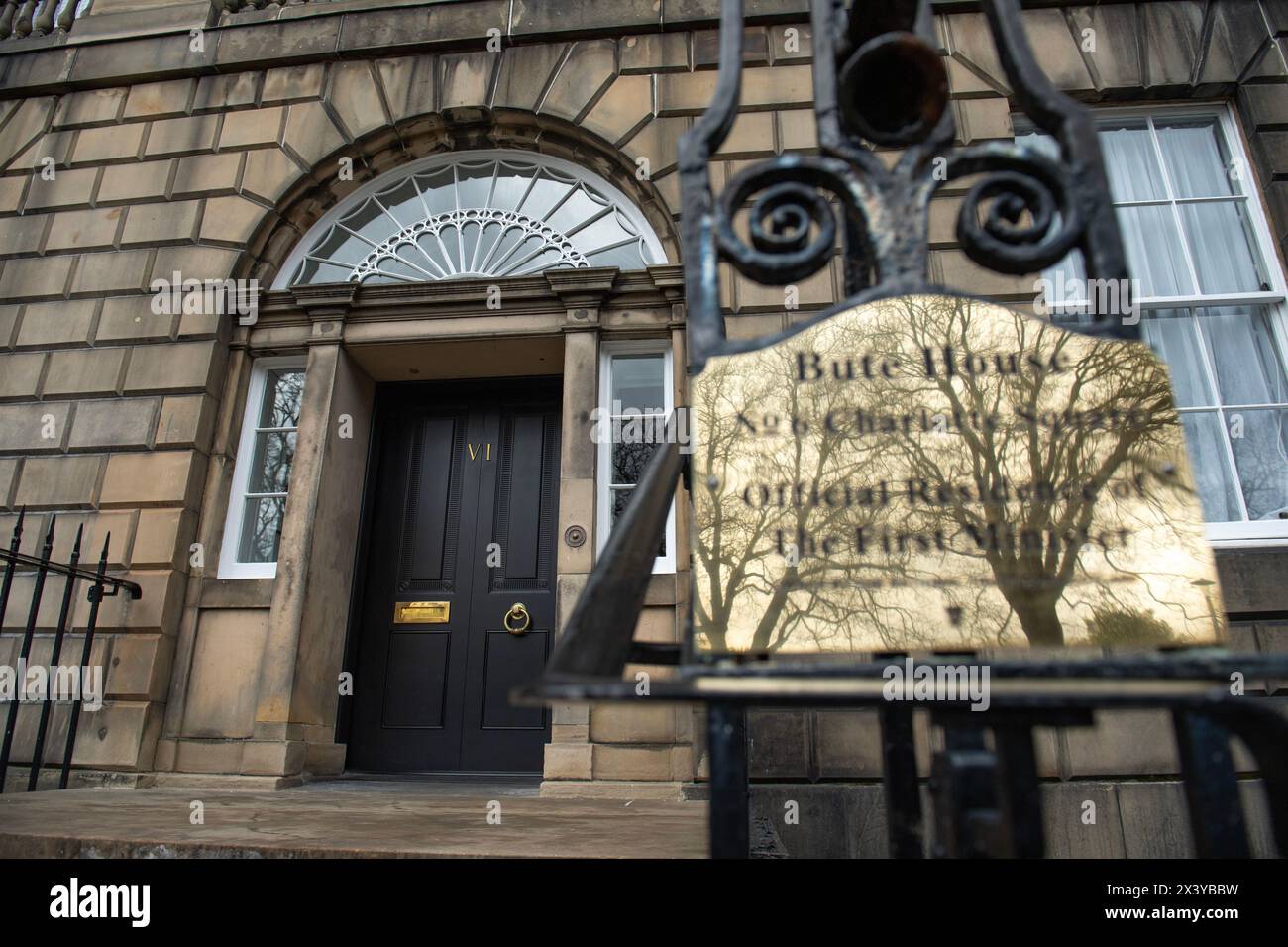 Day that humza yousaf announces resignation hi-res stock photography ...