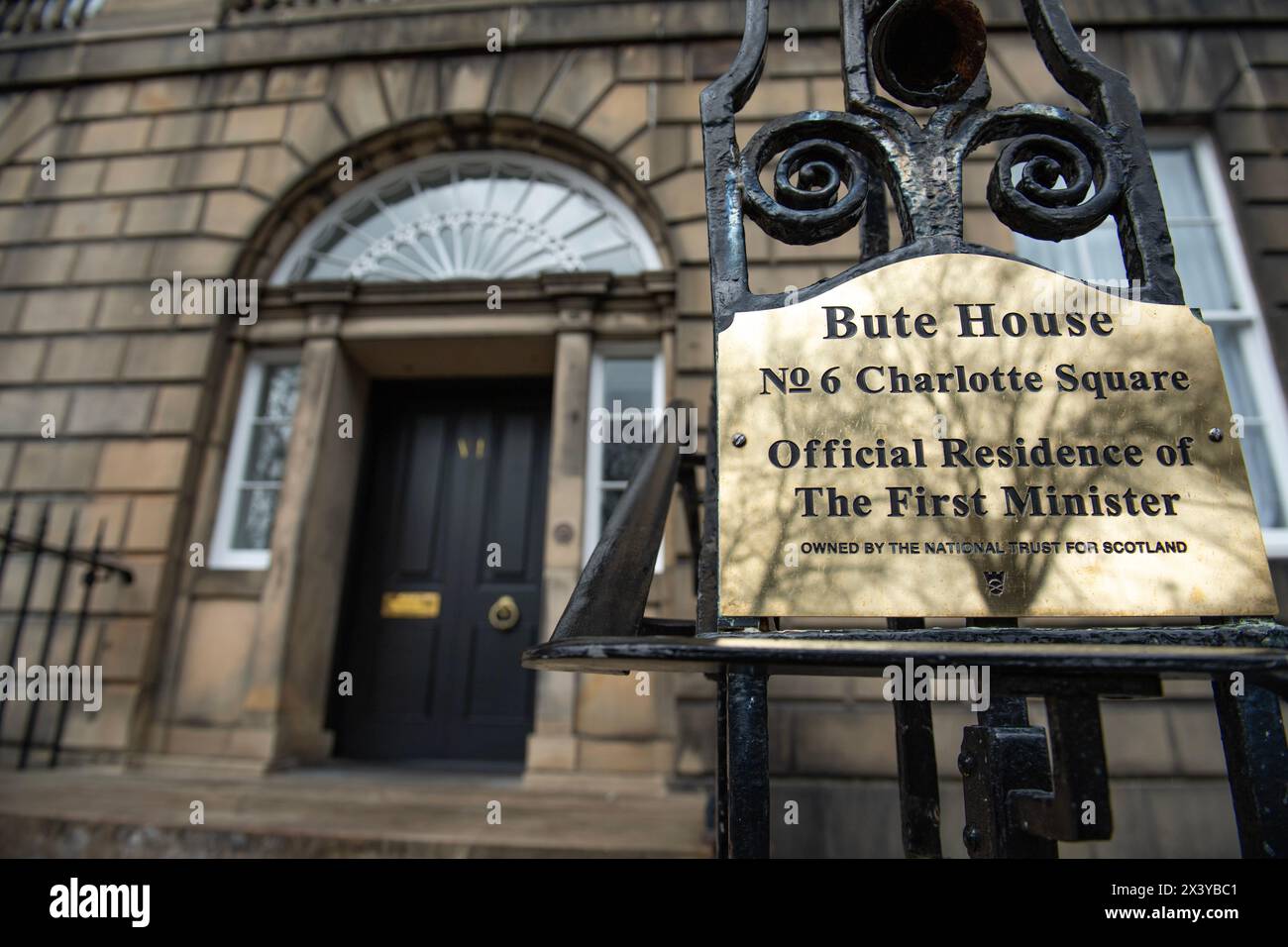 Day that humza yousaf announces resignation hi-res stock photography ...