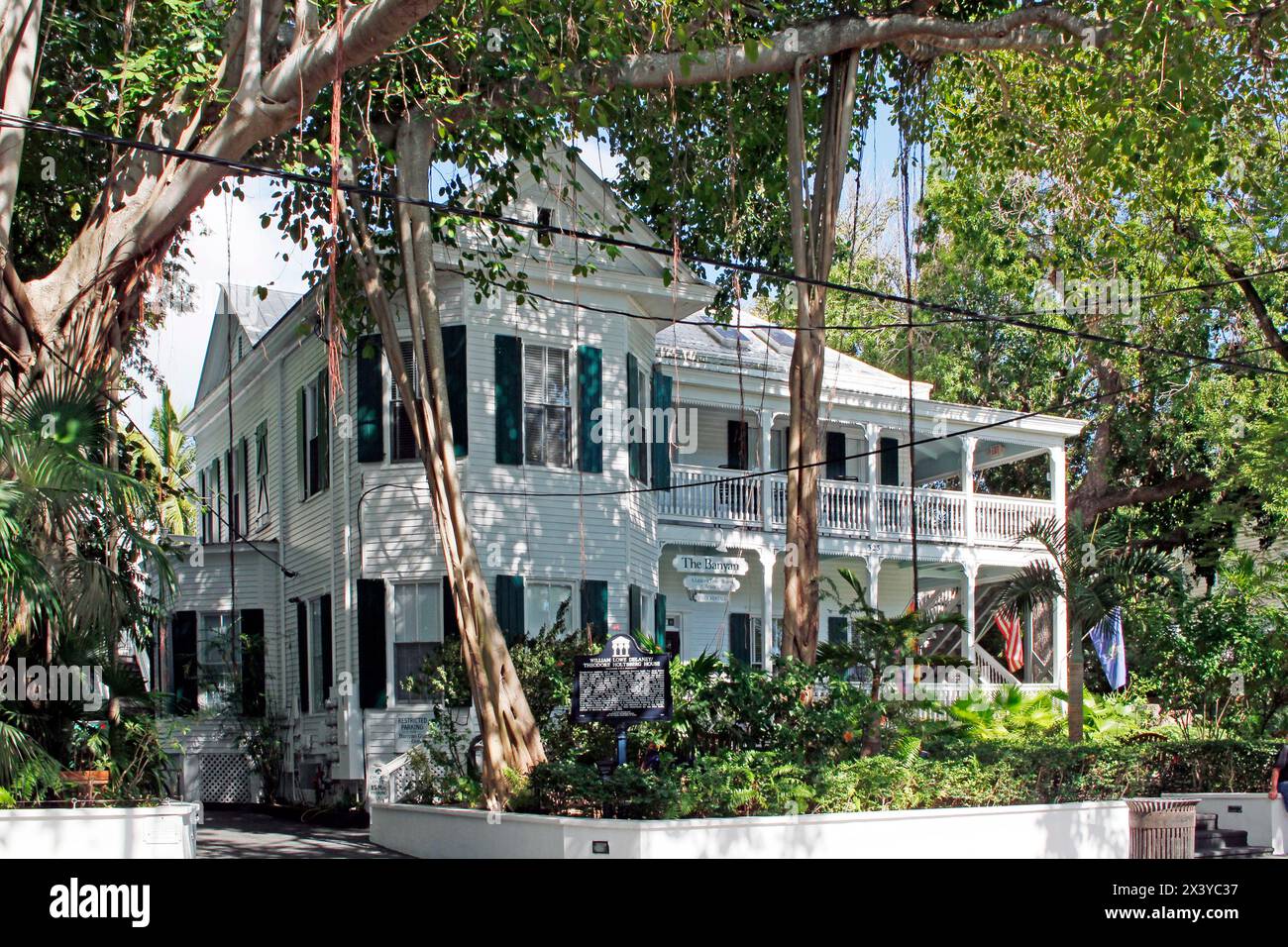 USA. Florida. The Keys. Key West. Historic and tourist center. The ...