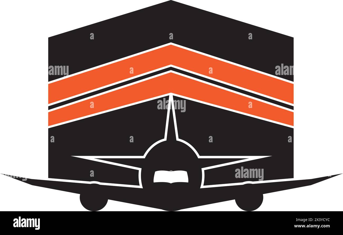 kaaba vector icon. the mecca of worship for Muslims, logo design ...