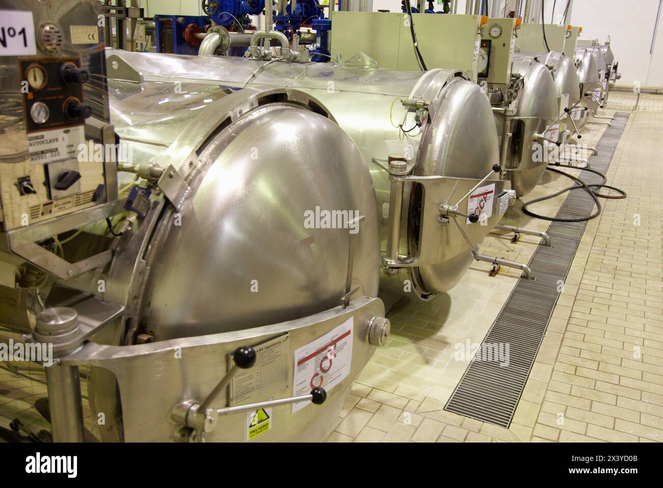 Autoclave sterilization in hermetically sealed containers by the method ...