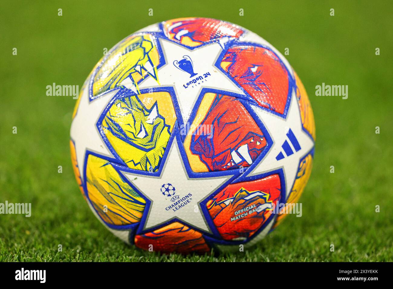 Munich, Deutschland. 17th Apr, 2024. firo : 17.04.2024, Football ...