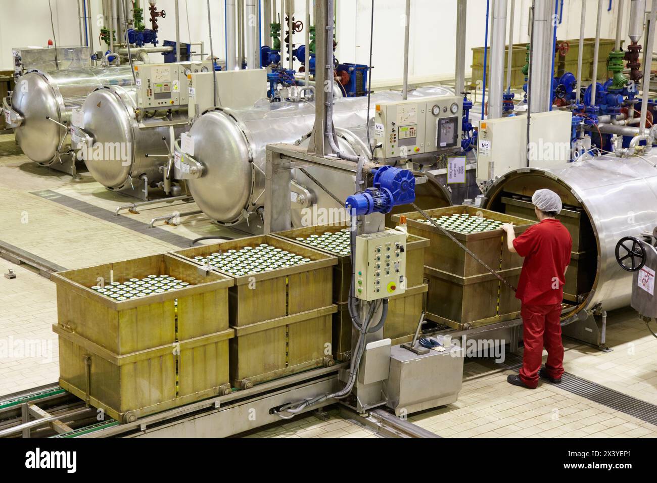 Autoclave sterilization in hermetically sealed containers by the method ...