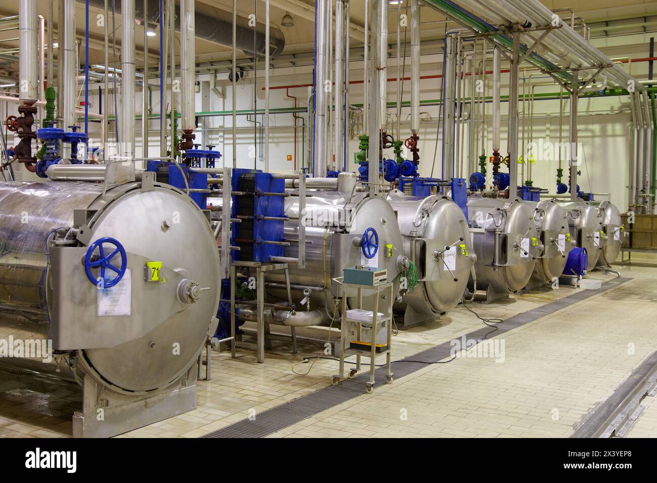 Autoclave sterilization in hermetically sealed containers by the method ...