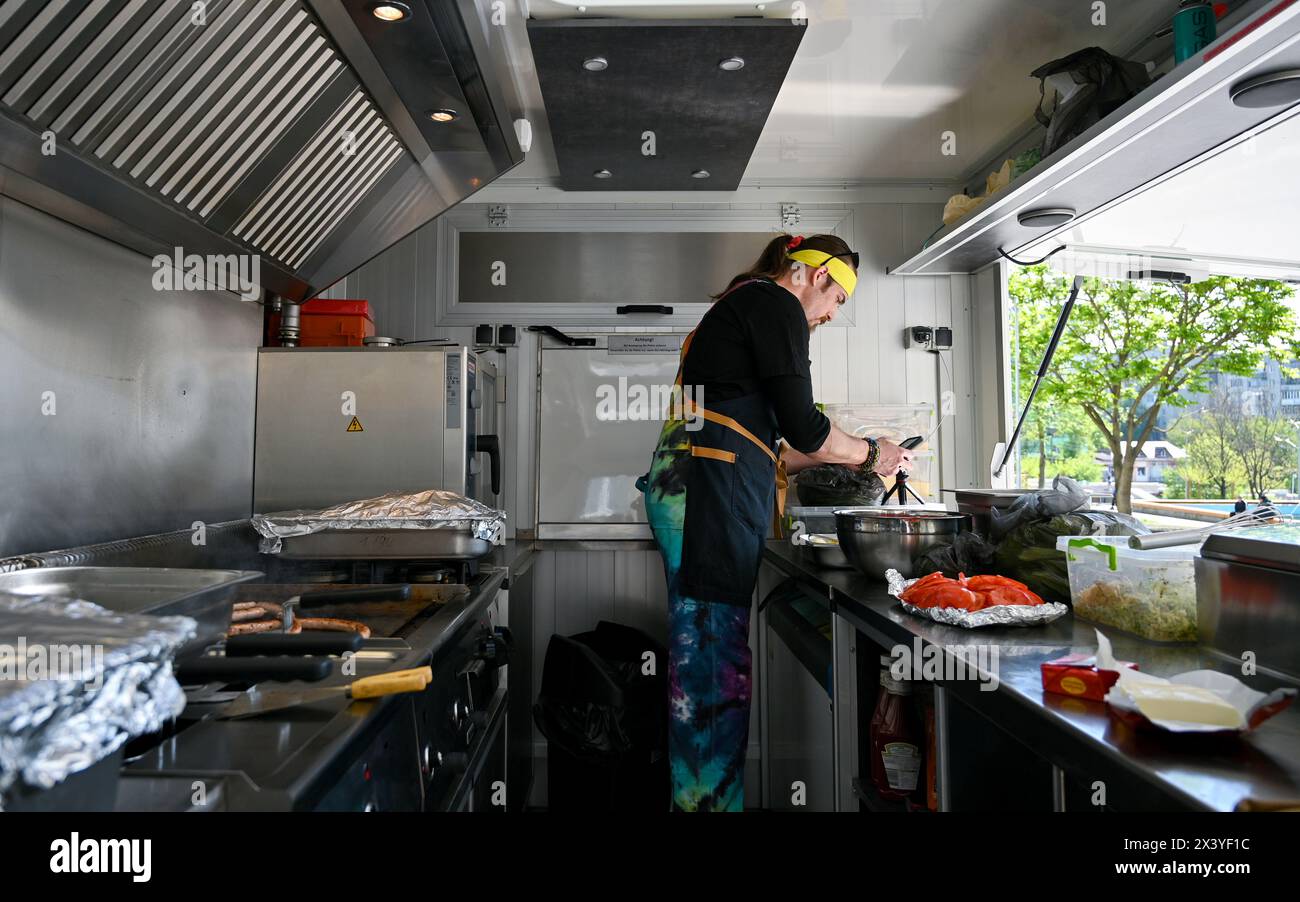 LVIV, UKRAINE - APRIL 26, 2024 - Noah Sims, a contestant of Season 10 ...