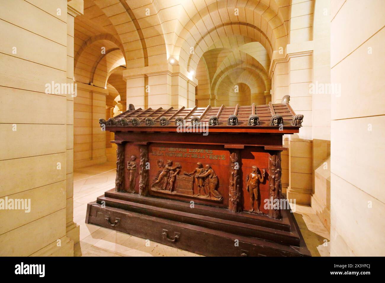 Jean jacques rousseau tomb pantheon hi-res stock photography and images ...