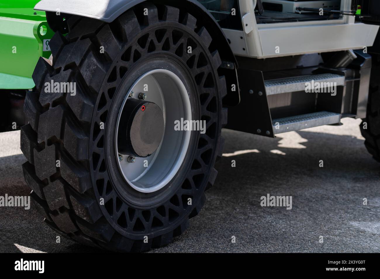 Non pneumatic tyre hi-res stock photography and images - Alamy