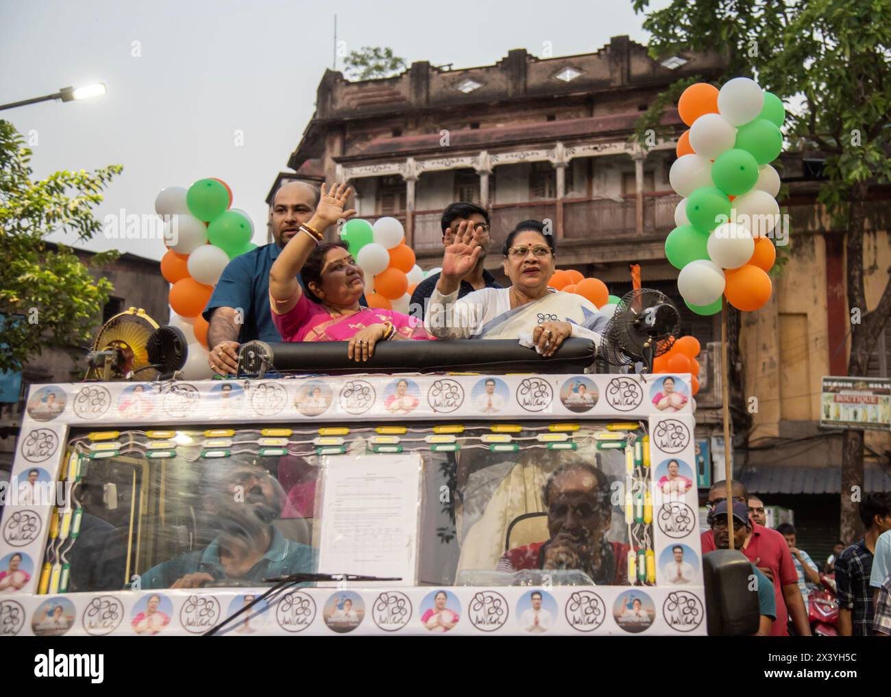 April 28, 2024, Kolkata, India: Ms. Mala Roy, All India Trinamool ...