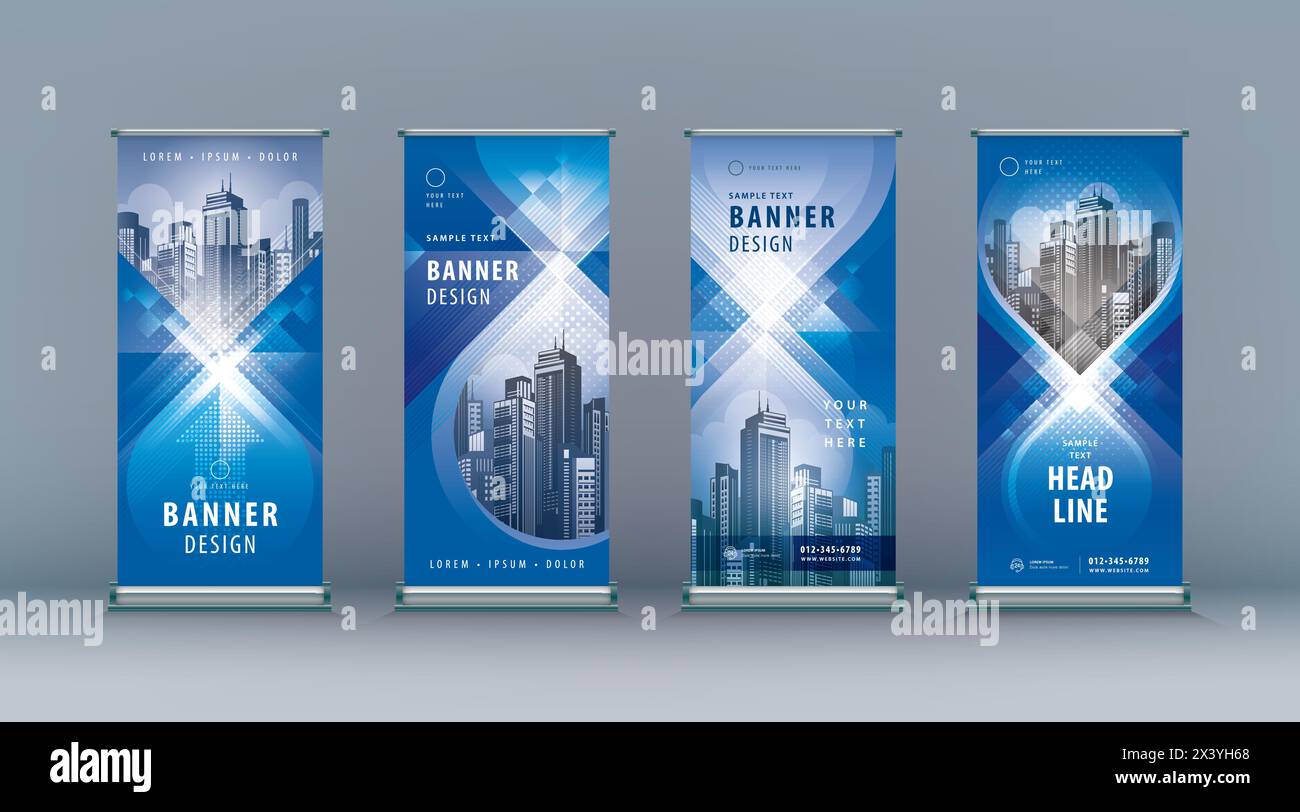Standee template hi-res stock photography and images - Alamy