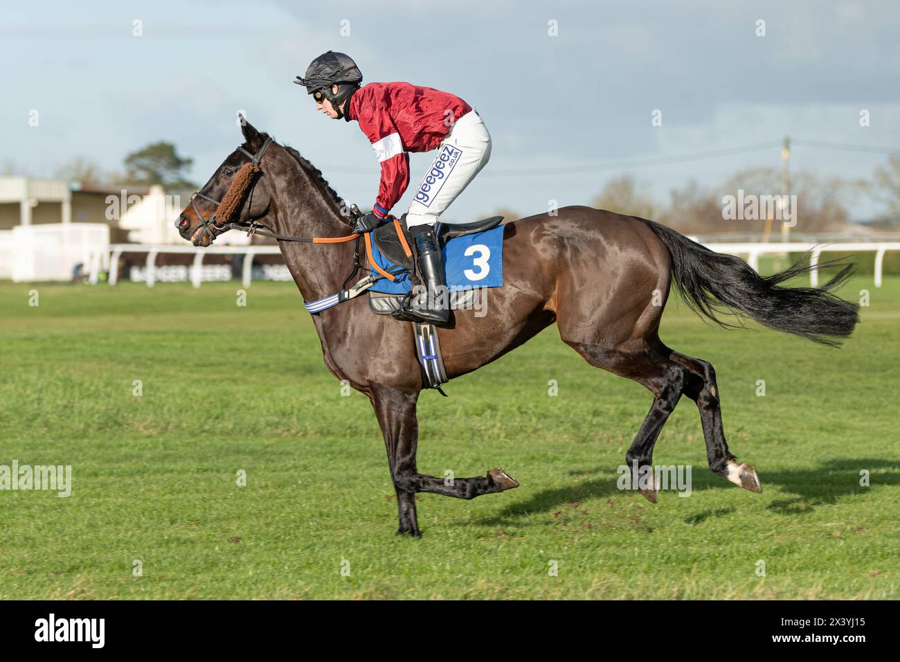 Third race at Wincanton, Handicap Chase, Thursday 20th January 2022 ...