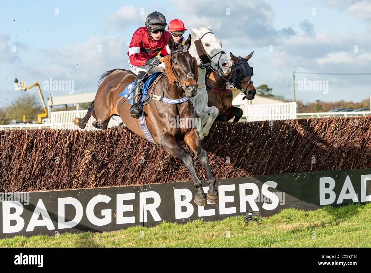 Third race at Wincanton, Handicap Chase, Thursday 20th January 2022 ...
