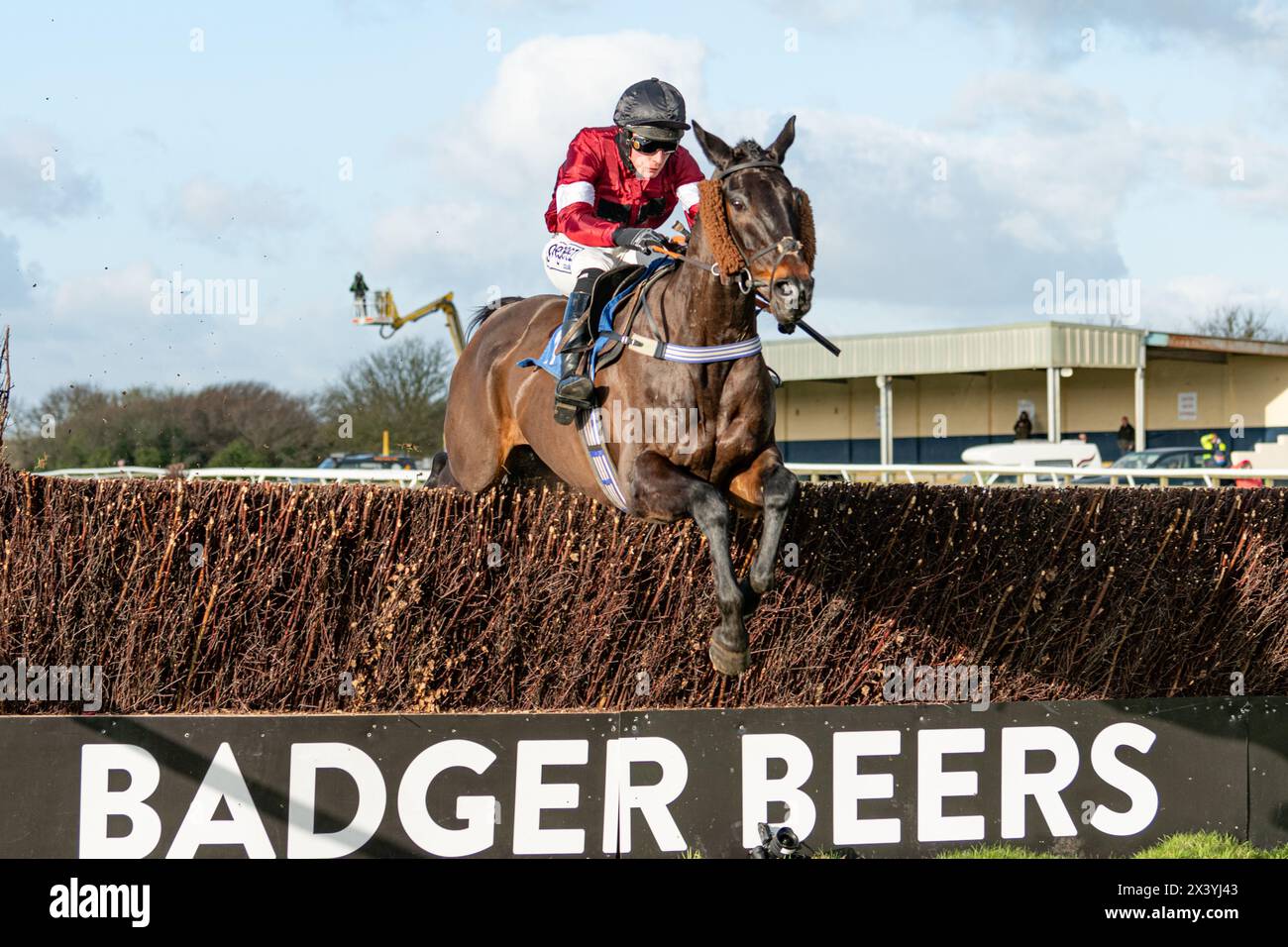 Third race at Wincanton, Handicap Chase, Thursday 20th January 2022 ...