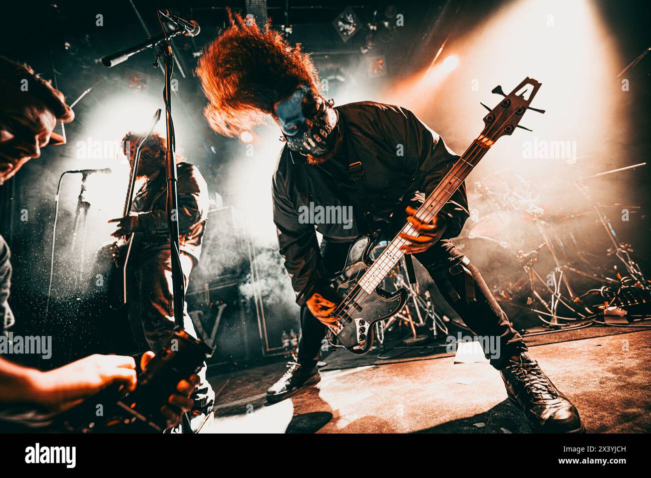 Copenhagen, Denmark. 28th Apr, 2024. The American nu metal band Vended ...