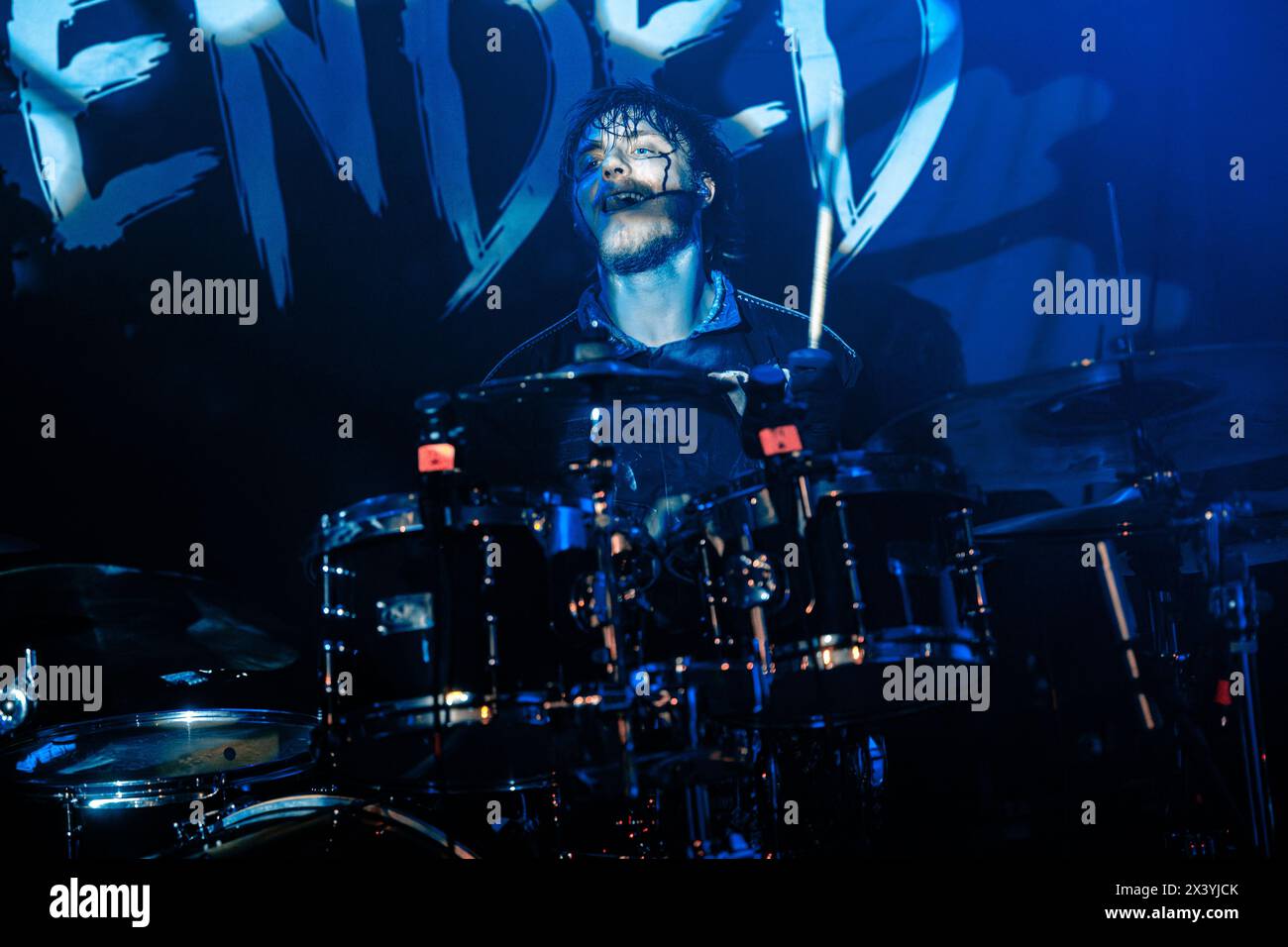 Copenhagen, Denmark. 28th Apr, 2024. The American nu metal band Vended ...