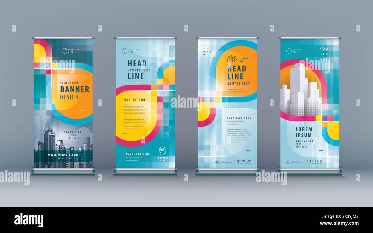 Standee template hi-res stock photography and images - Alamy