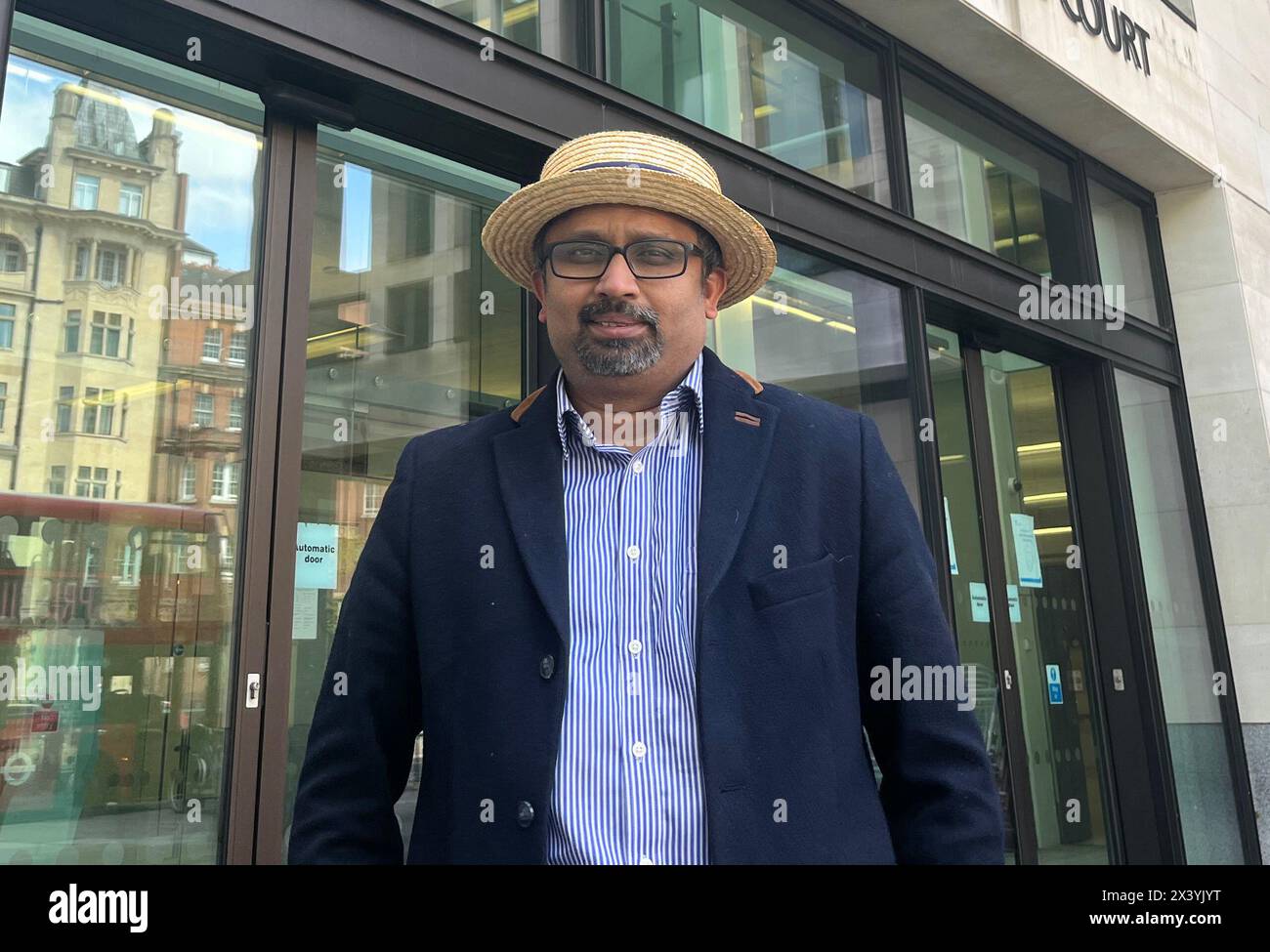 Rasike Attanayake outside London's Westminster Magistrates' Court ...