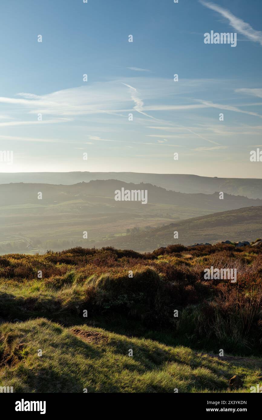 Ramshaw Rocks sunrise in the Staffordshire Peak District National Park ...