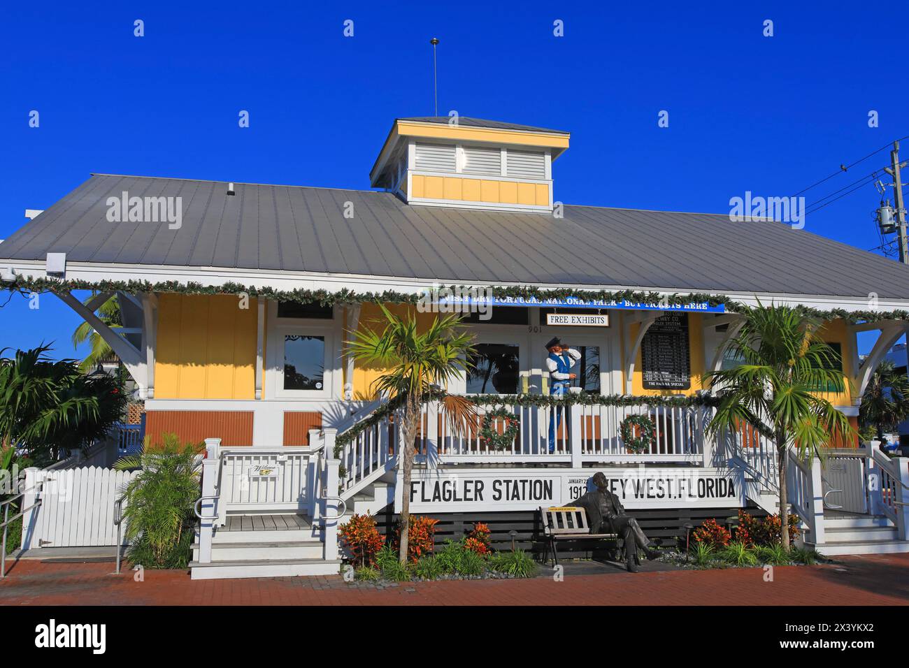 Key west train station hi-res stock photography and images - Alamy