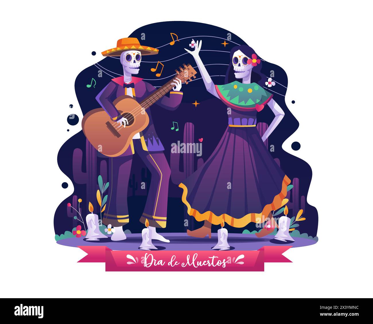 Costume de couple Stock Vector Images - Alamy