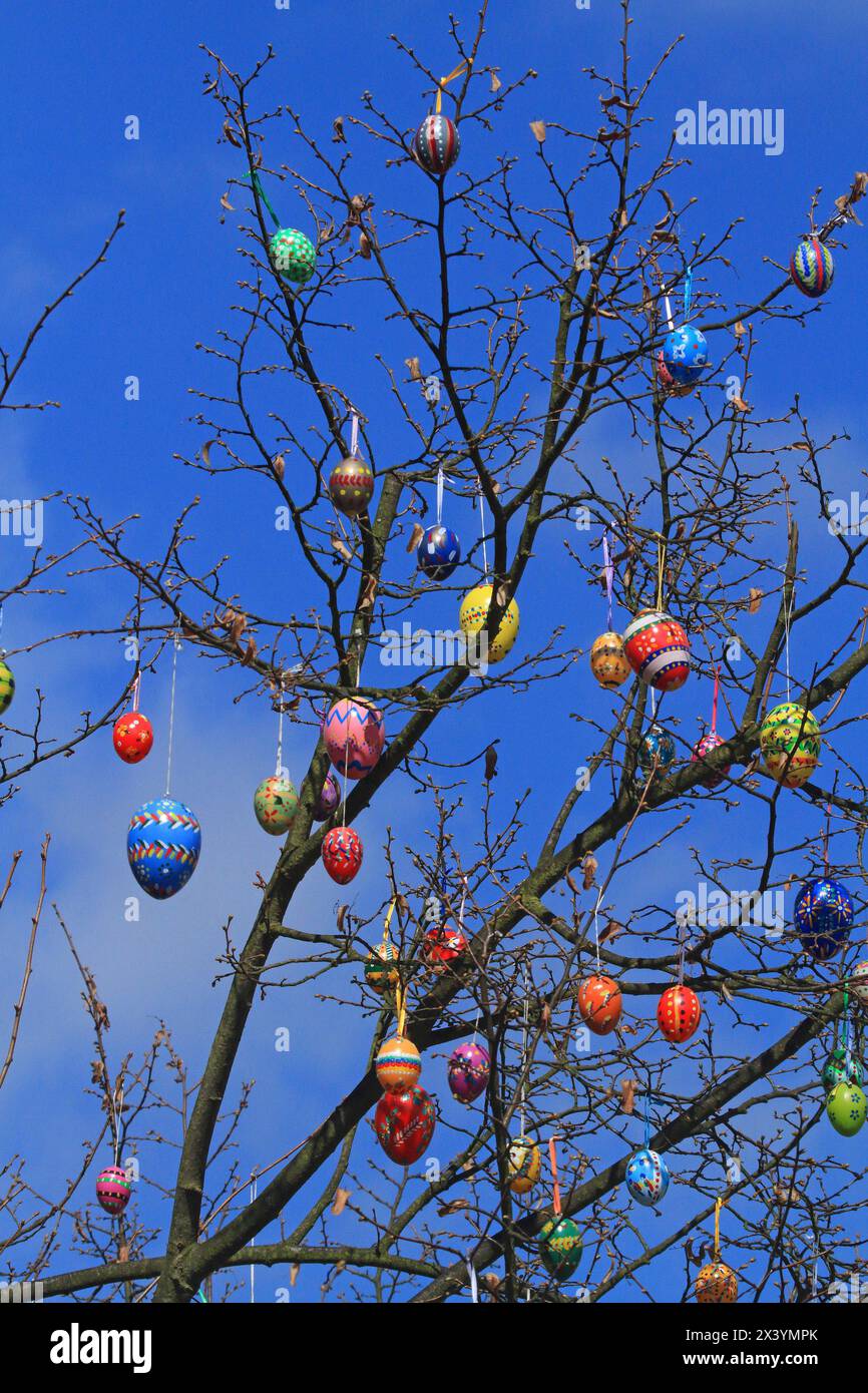 Easter tree germany hi-res stock photography and images - Alamy