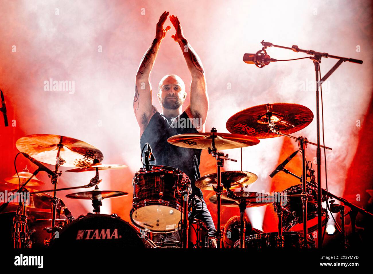 Eloy casagrande slipknot drum set hi-res stock photography and images ...