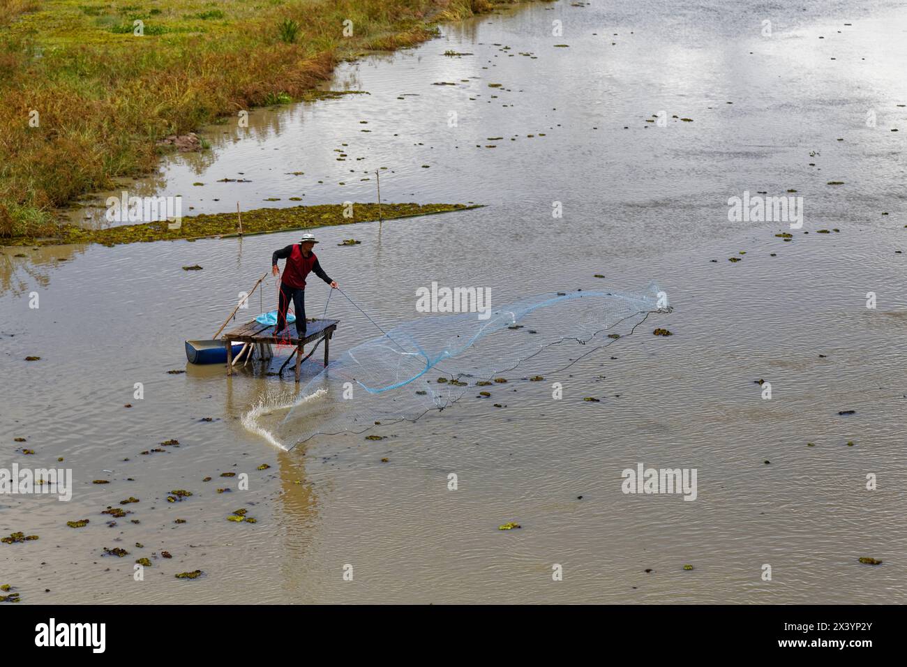 Thale Noi Wetland Lake, Phatthalung, Thailand Stock Photo - Alamy