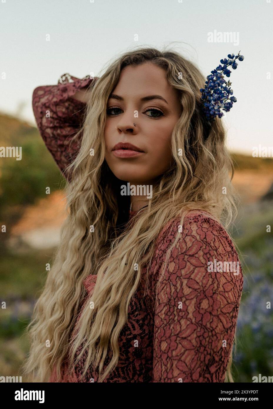 Blonde allure hi-res stock photography and images - Alamy