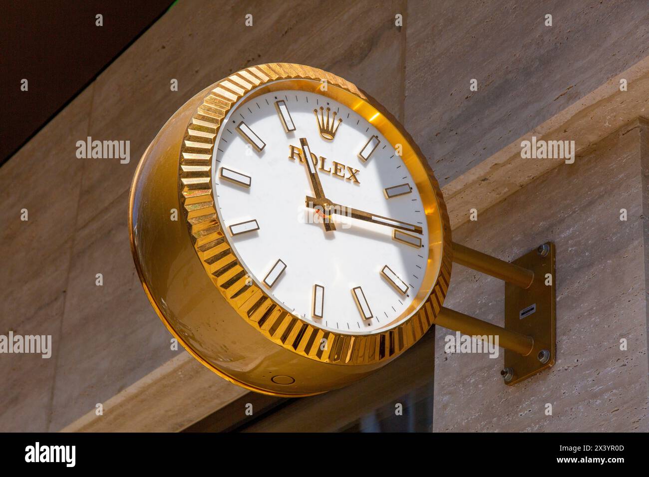 Rolex clock close up hi-res stock photography and images - Alamy