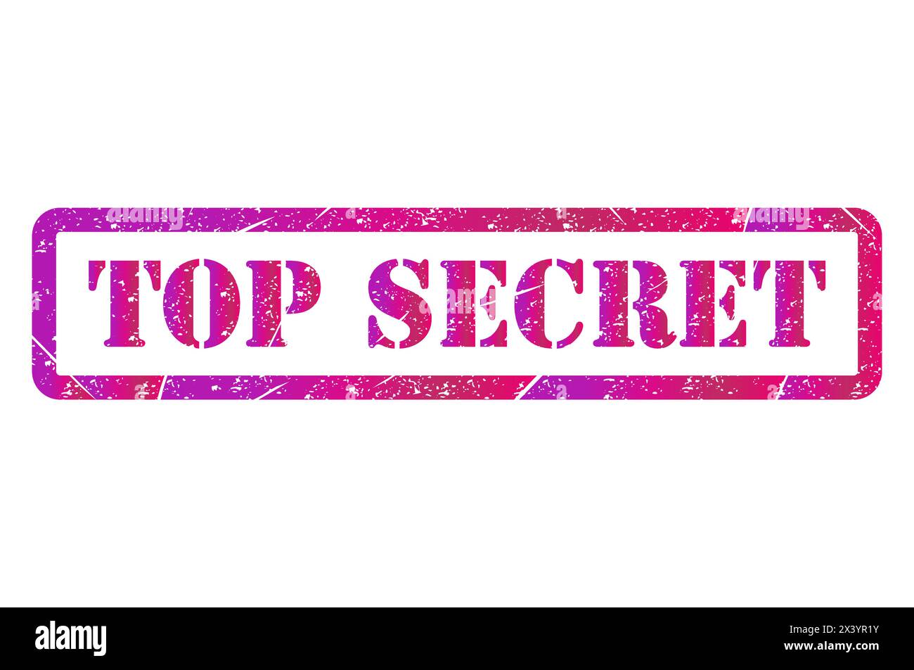 Top secret stamp symbol, label sticker sign button, text banner vector ...