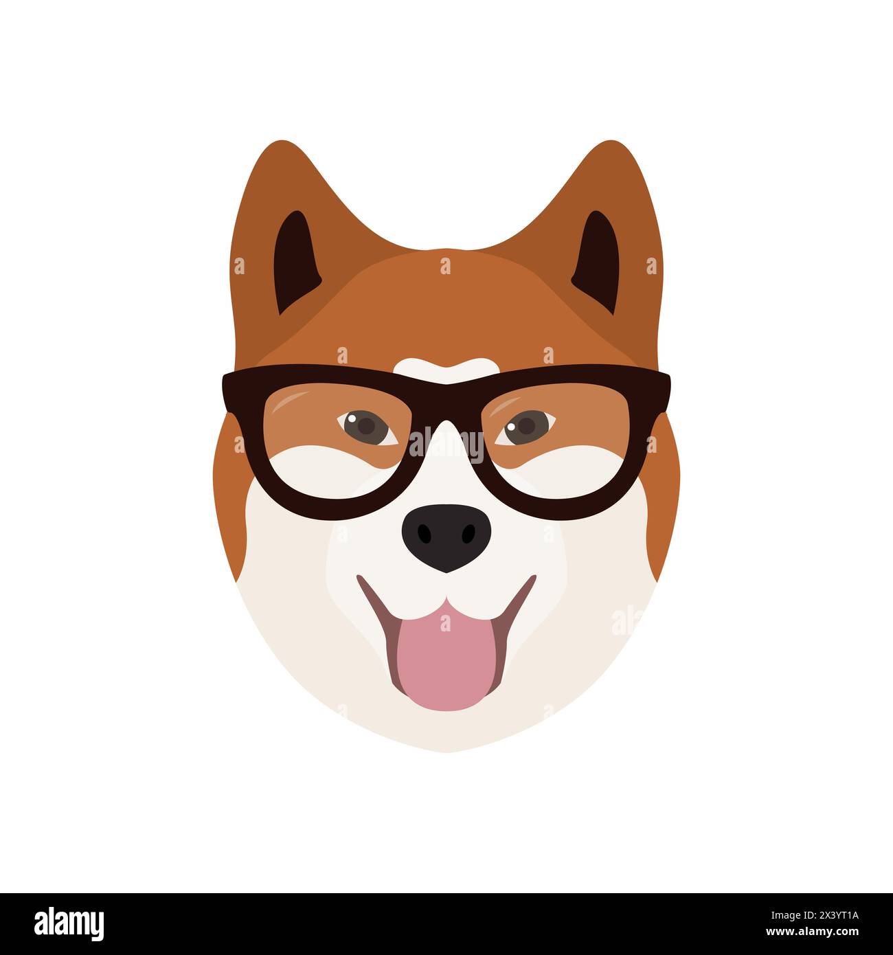 Akita japan illustration Stock Vector Images - Alamy