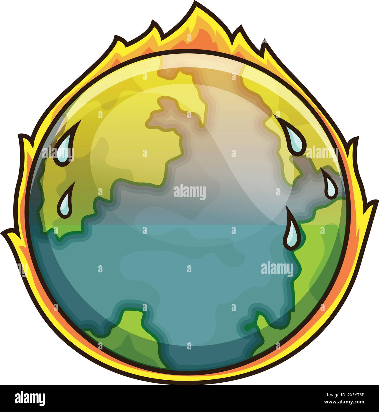 Heat emissions Stock Vector Images - Alamy