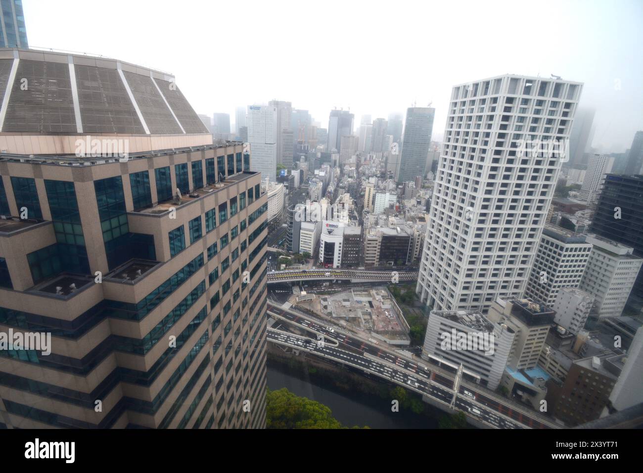 Tokyo Japan buildings building old style type place people person work ...