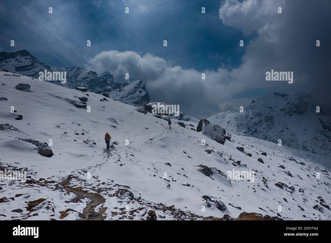 Trekking to the Sele La and Mirgin La passes on the Kangchenjunga ...