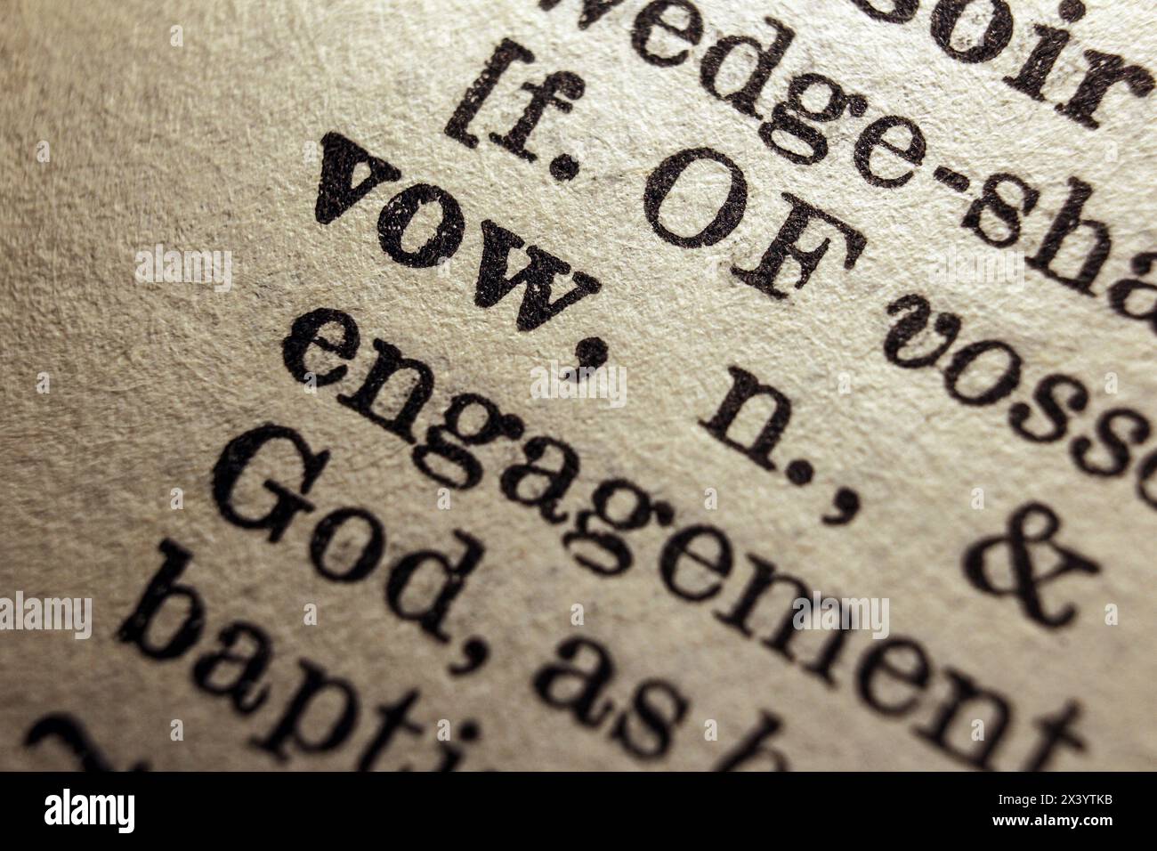 Vow god hi-res stock photography and images - Alamy