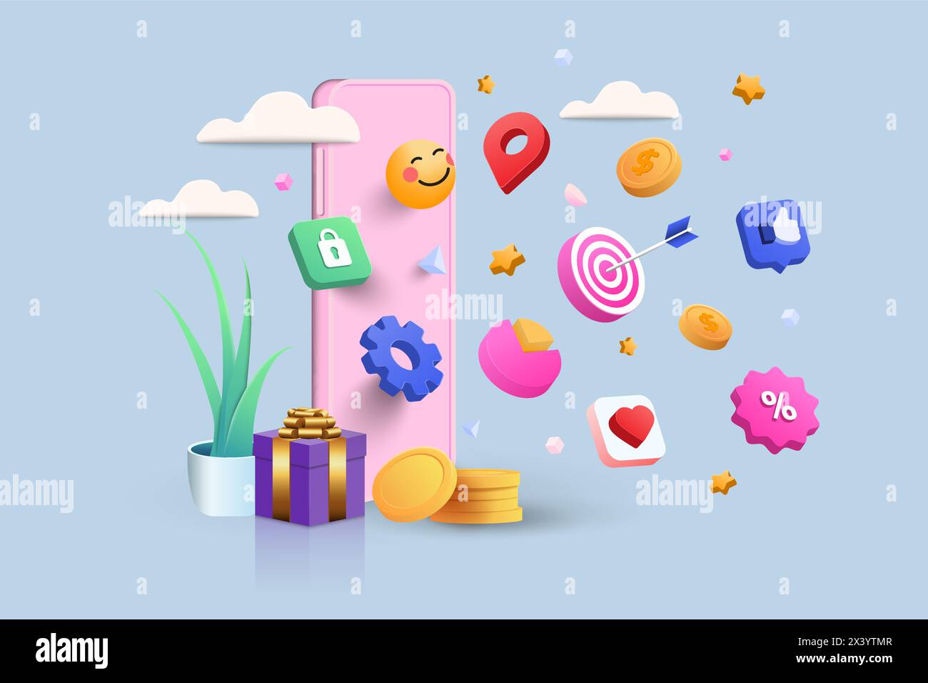 Floating service Stock Vector Images - Alamy