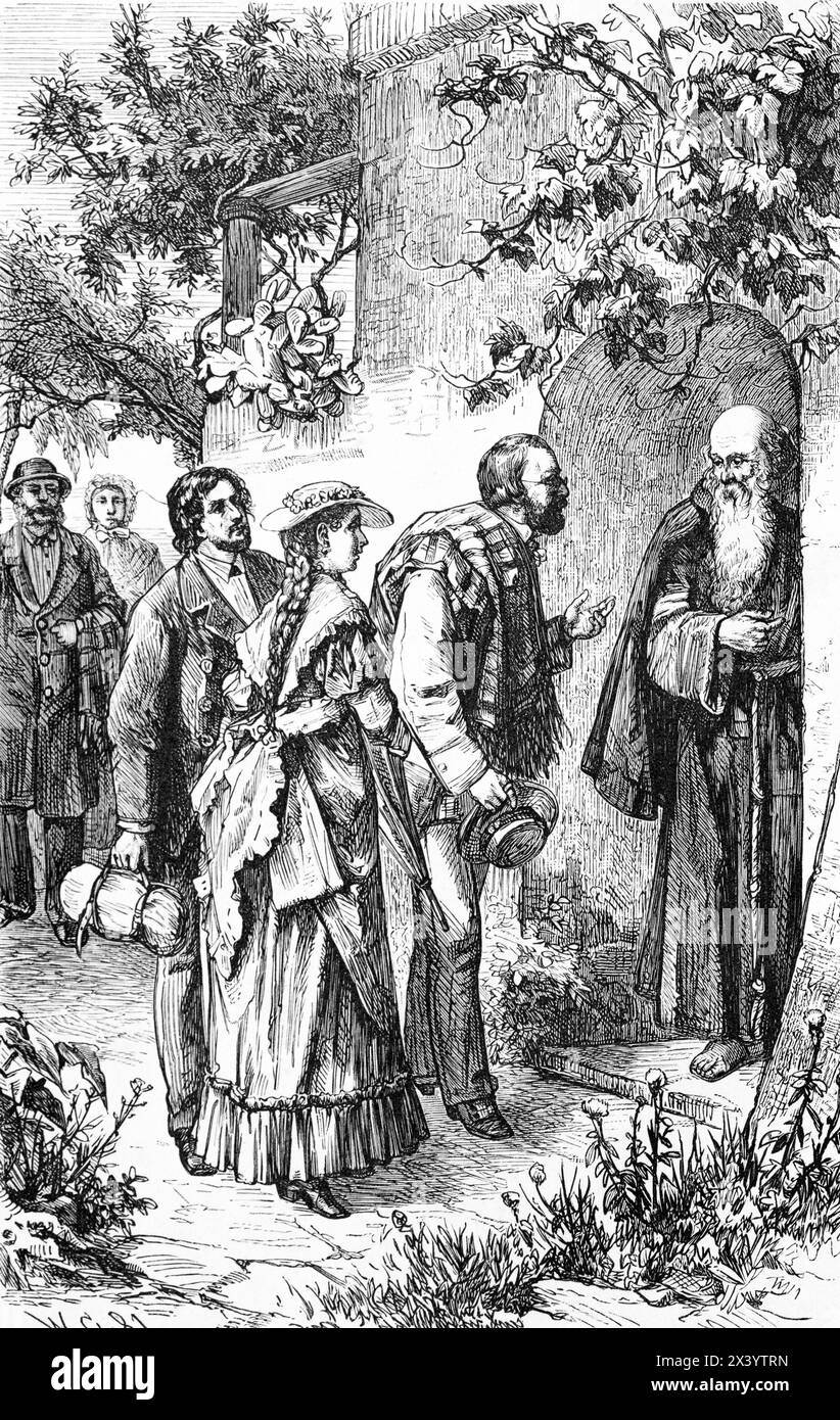 Germans visiting the Capuchins in Syracuse, Sicily, Southern Italy ...