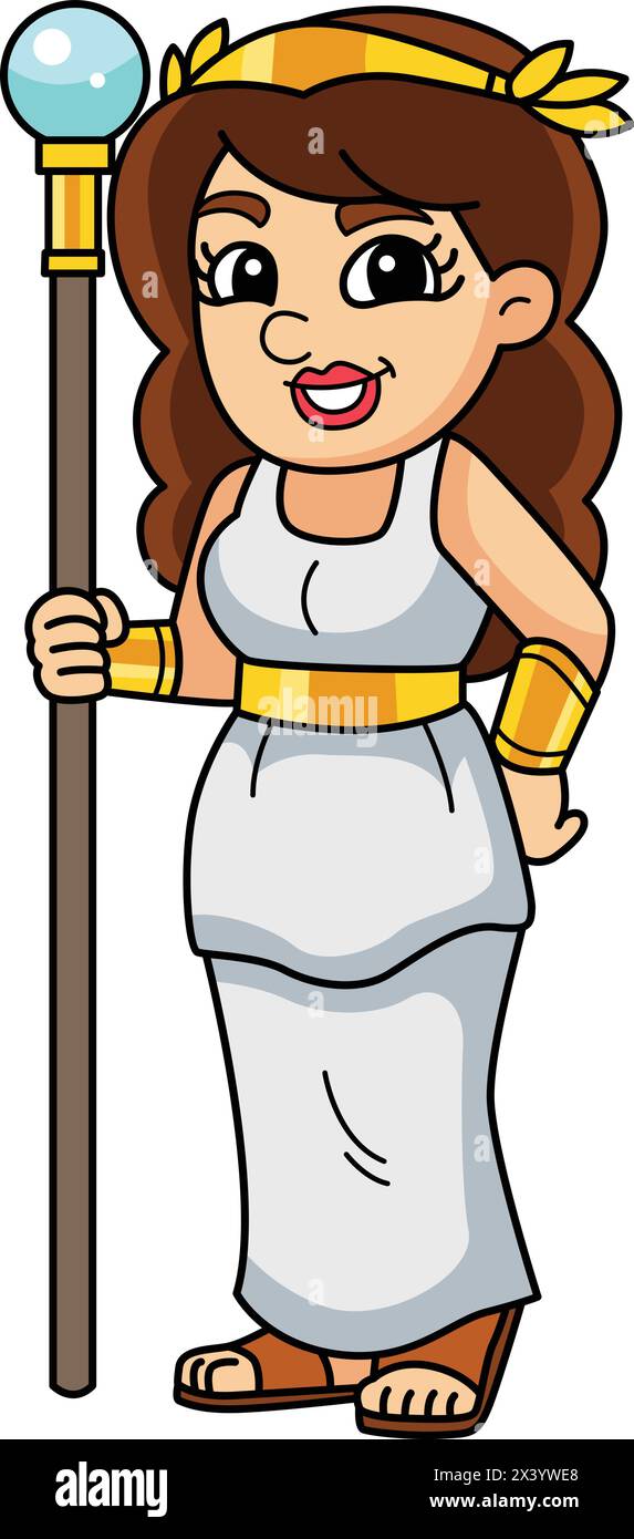 Hera greek goddess Cut Out Stock Images & Pictures - Alamy