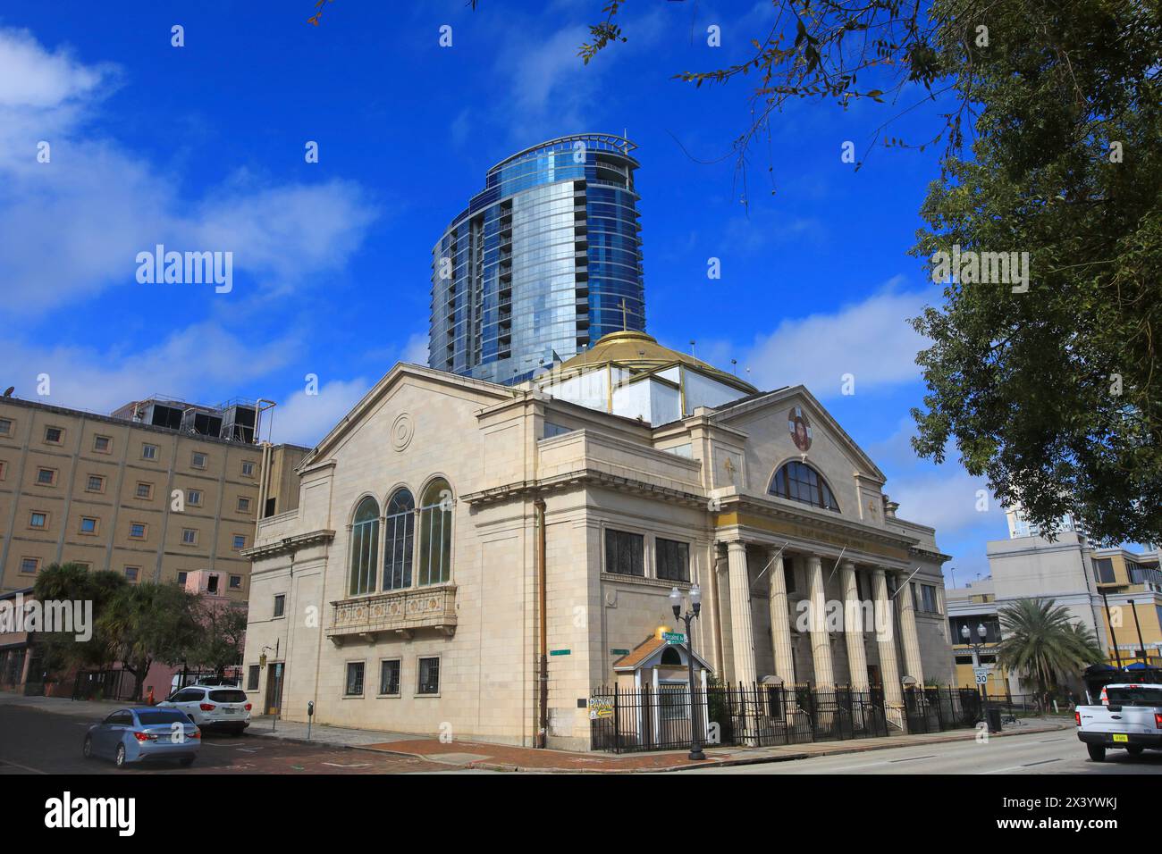 Usa, Floride, Orlando. St George Orthodox Church Stock Photo - Alamy