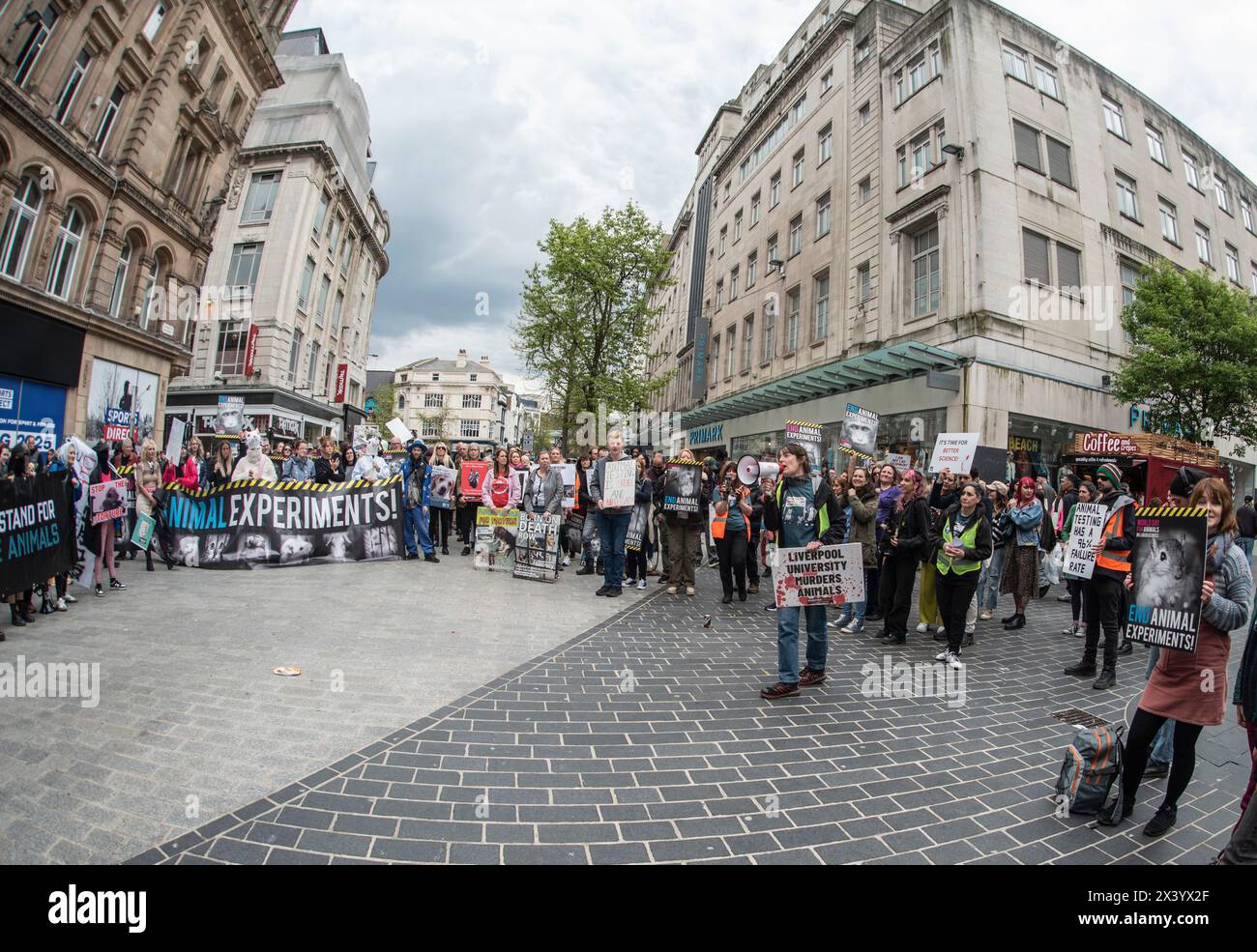 World Day for Animals in Laboratories March and Rally 2024, Liverpool ...