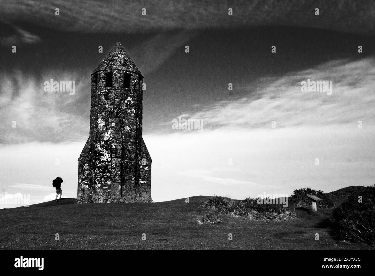 The medieval octagonal tower is all that remains of St Catherine’s ...