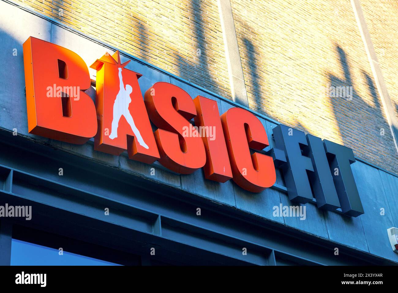 Basic Fit sign Stock Photo - Alamy