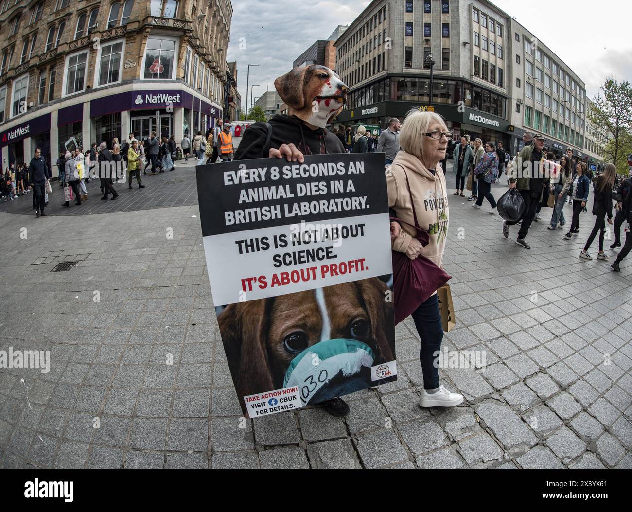 World Day for Animals in Laboratories March and Rally 2024, Liverpool ...