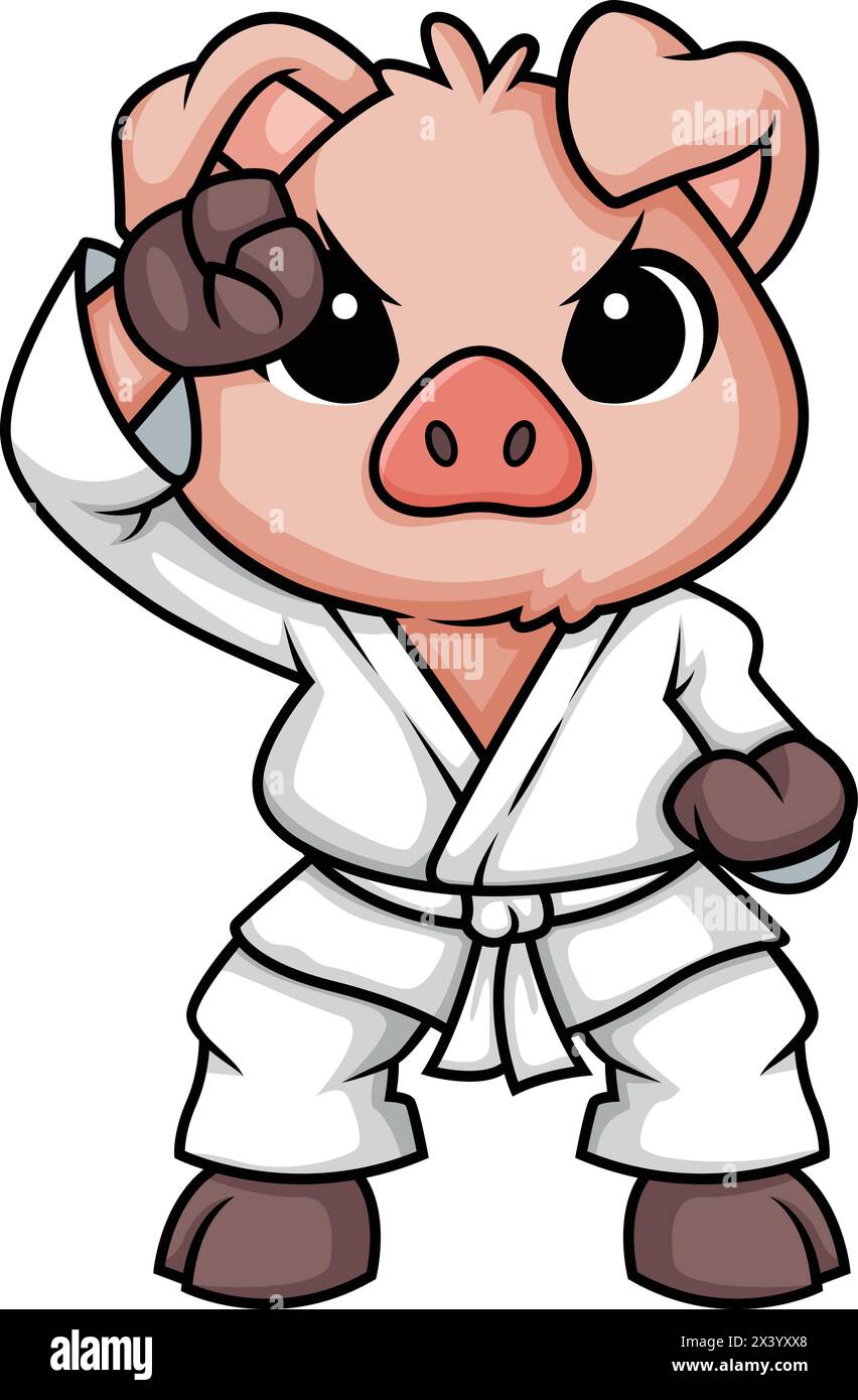 Judogi vector vectors Stock Vector Images - Alamy