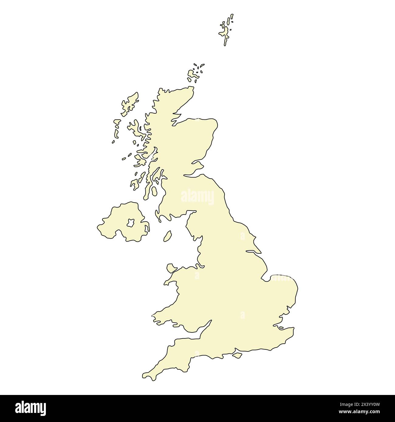 Map of england cut scotland Stock Vector Images - Alamy