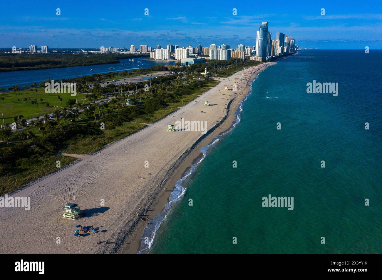 Usa, Florida, Miami. Haulover Park Stock Photo - Alamy
