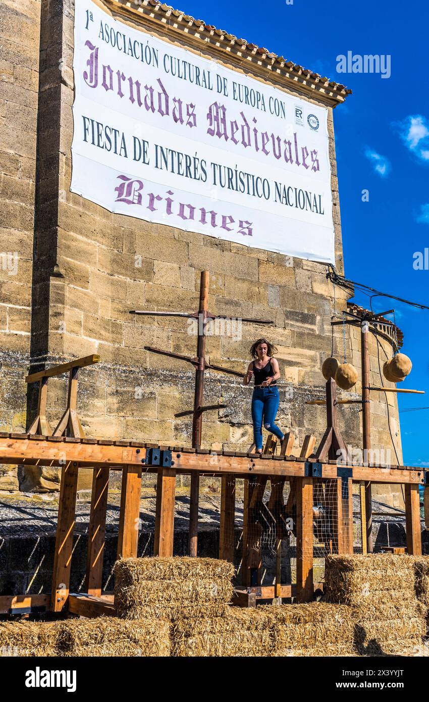 Spain, Rioja, Medieval Days of Briones (festival declared of national ...
