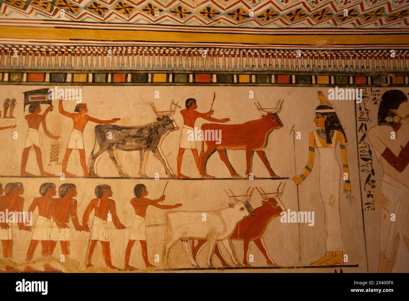 Tomb menna thebes egypt hi-res stock photography and images - Alamy
